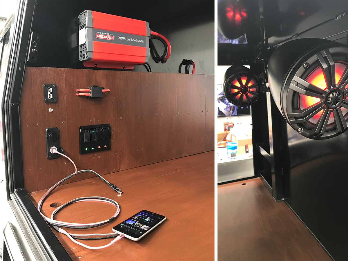 79 Series Dual Battery & Canopy Fitout – Driven Sound Vision Technology